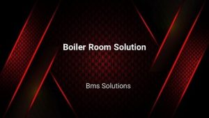 k.Water Smart Plant Room Solution | Advanced Boiler, Chiller & Pump ...
