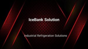v.IceBank Control Solution | CAREL Ice Bank Management